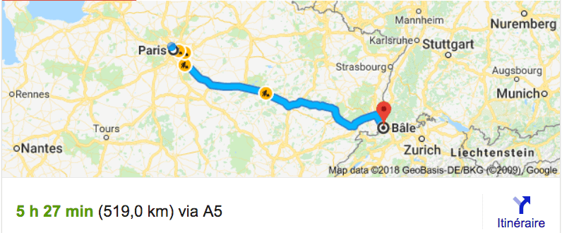 Transfer Paris Basel – MyDriverParis