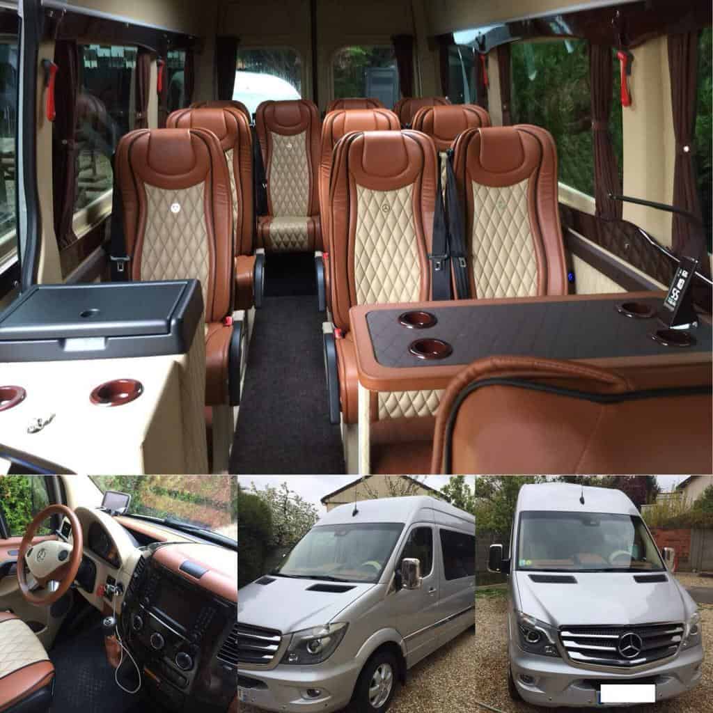 Hire a Minibus with Private Driver | Bus & Coach Services in Paris