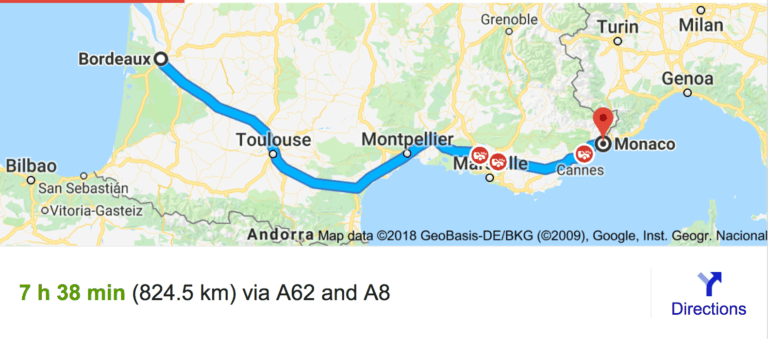 Transfer Bordeaux – Monaco – MyDriverParis
