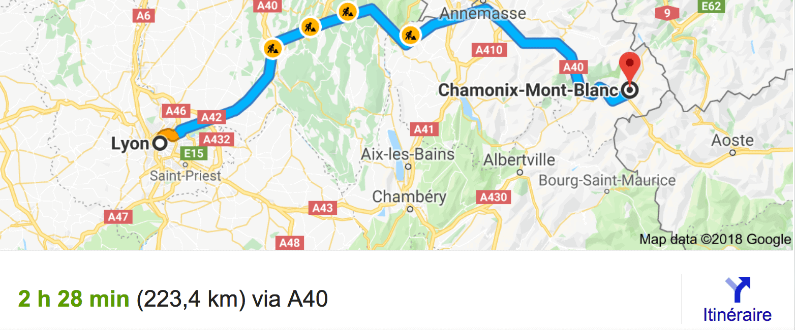 Transfer Lyon to Chamonix | from €653 | MyDriverParis