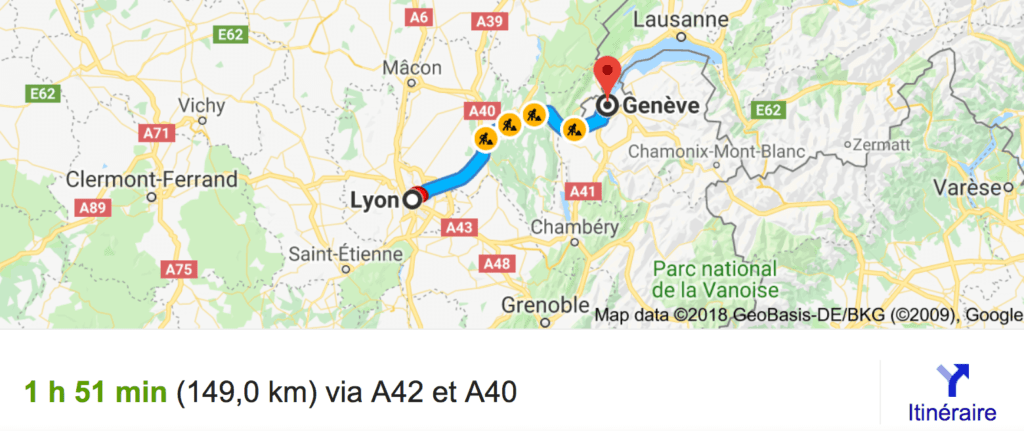 Transfer Lyon Geneva – MyDriverParis