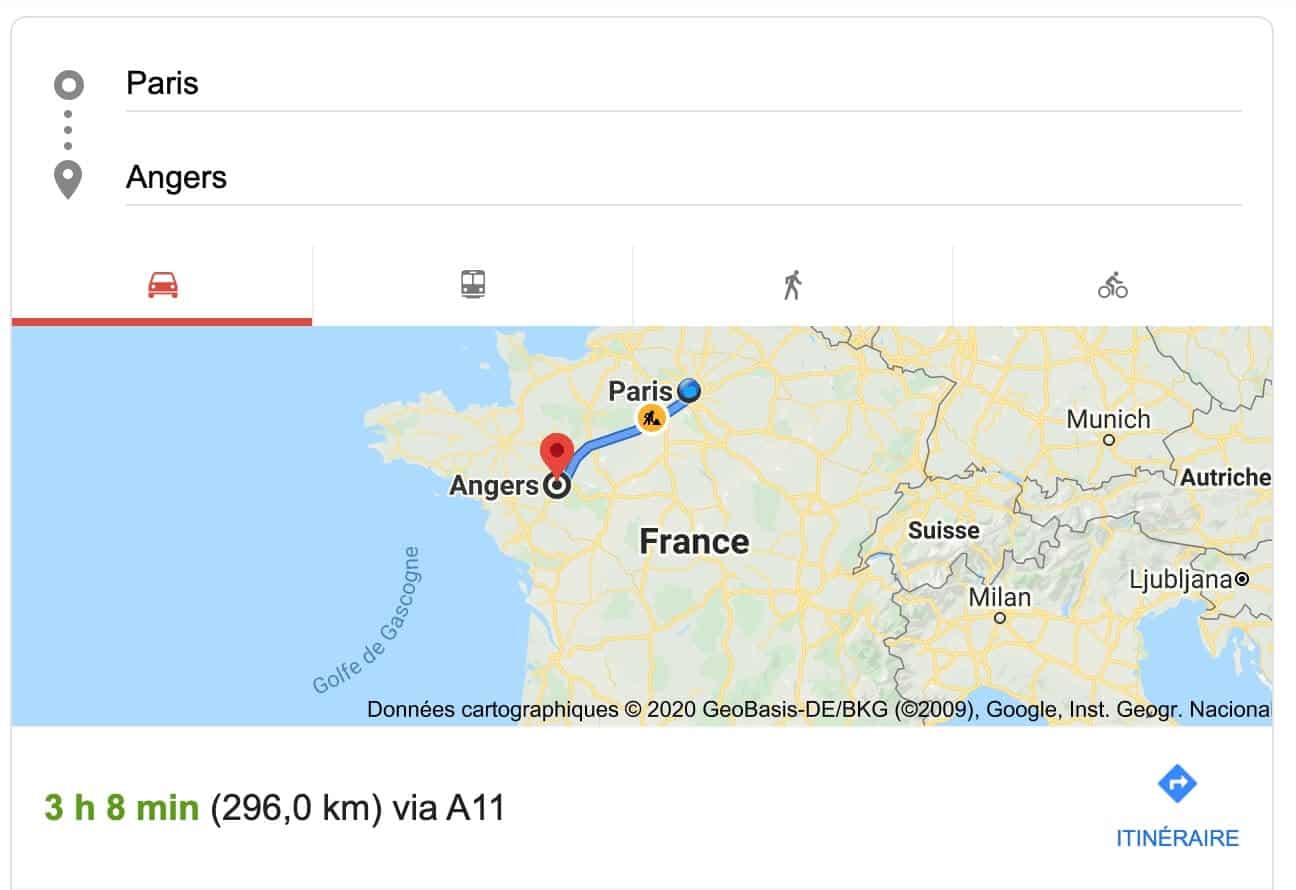 Transfer Paris Angers – MyDriverParis